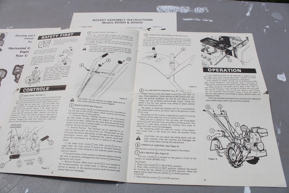 Ariens 7HP Rocket Rear Tine Rototiller Gardening Tecumseh engine stored ...