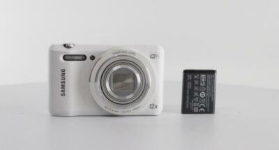 Samsung WB150F 14.2MP Digital Camera - White - Grade A (EC-WB150FBPWGB ...