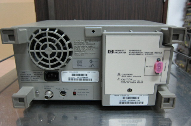 HP 54615B 500MHz 1GSa/s Digital Oscilloscope w/54659B Measurement ...