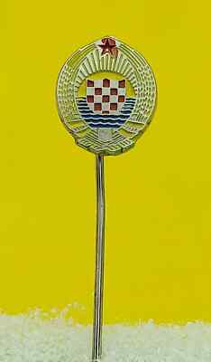 Croatia coat of arms, communist period, vintage pin, badge lapel | eBay