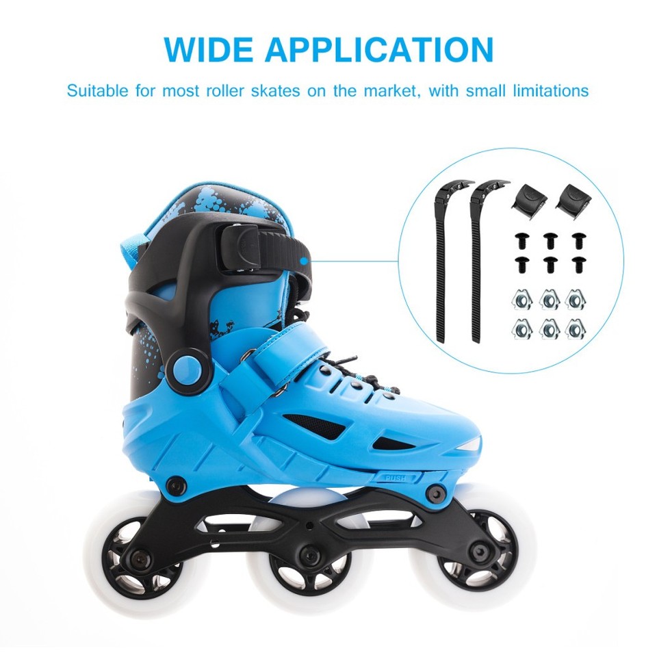 Strap Buckle Adjustable Roller Skate Leash Inline Shoe Attachment ...