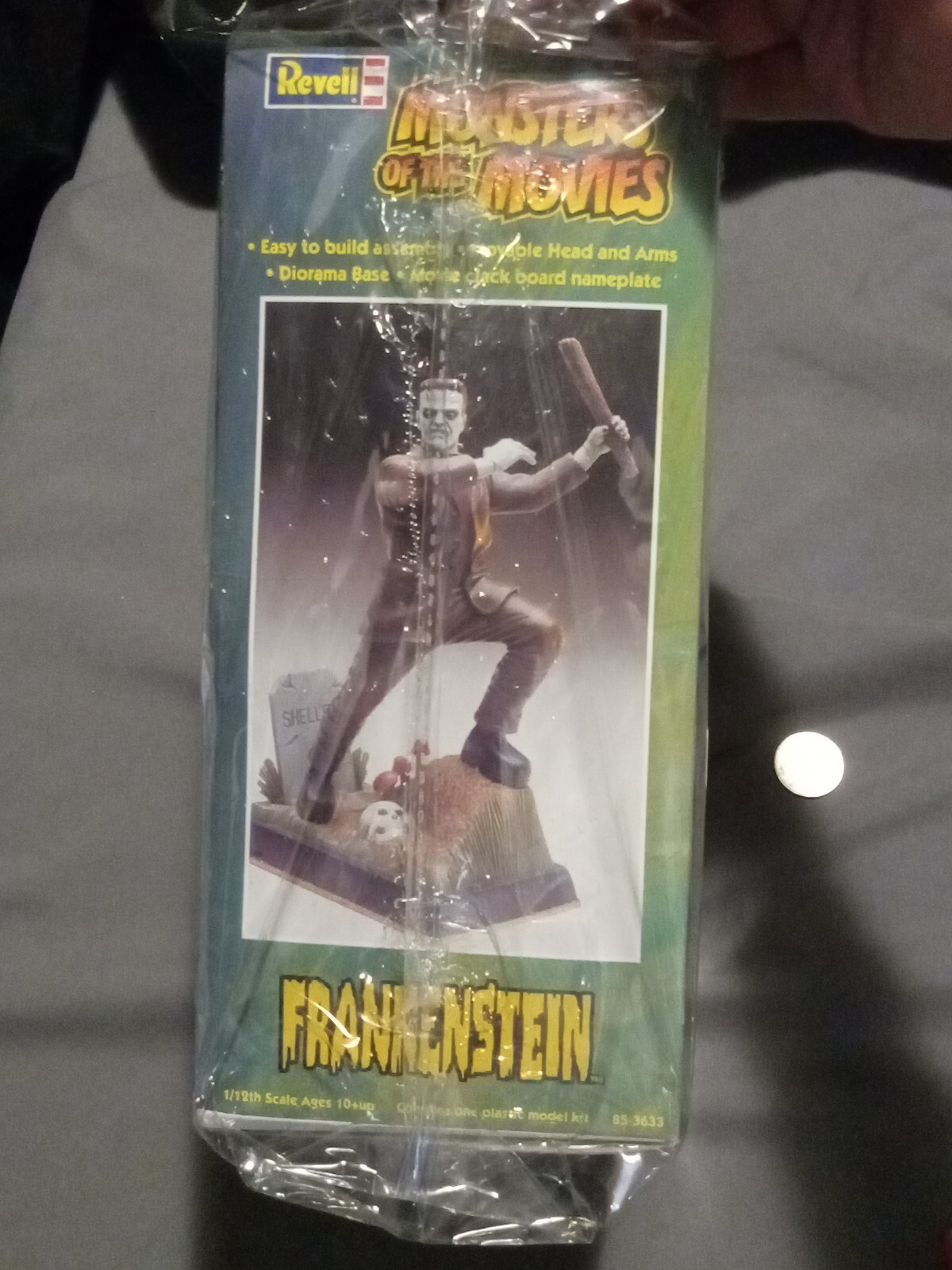 Revell Frankenstein monsters of the movies plastic kit #85-3633 1:12 ...