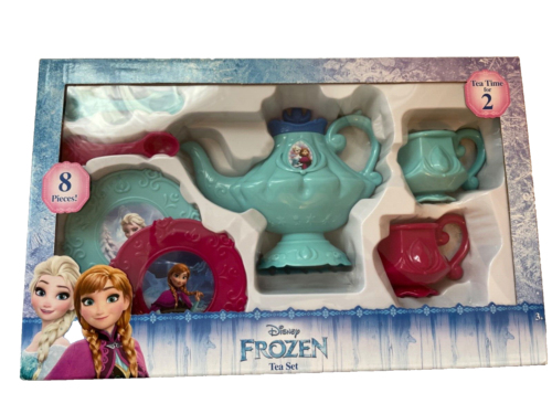 Disney Frozen Tea Set Anna & ElsaTea Time Small 8 pcs for 2 Kids 2016 ...