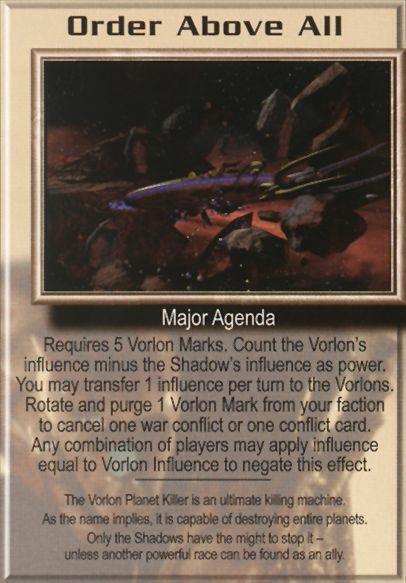 Babylon 5: Order Above All [Lightly Played] from set B5 Premiere B5 ...