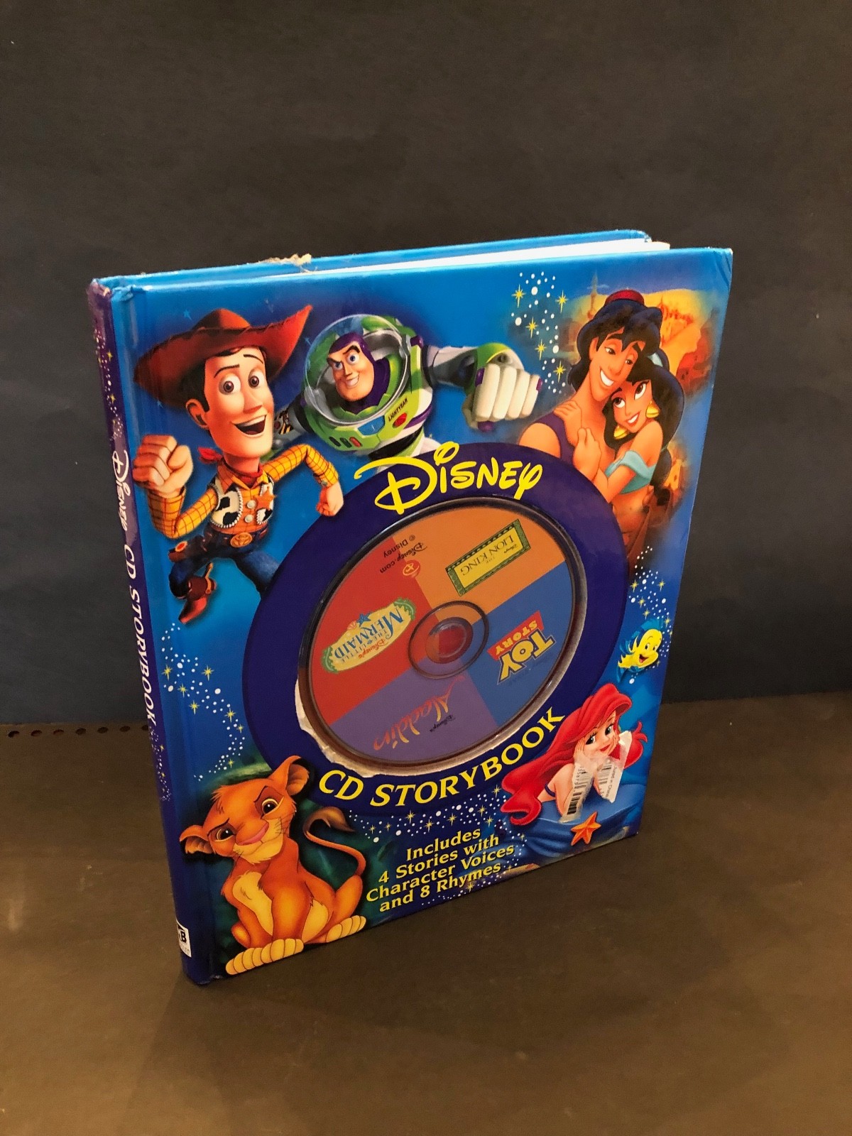 Disney CD Storybook – Lion King, Little Mermaid, Toy Story, Aladdin G ...