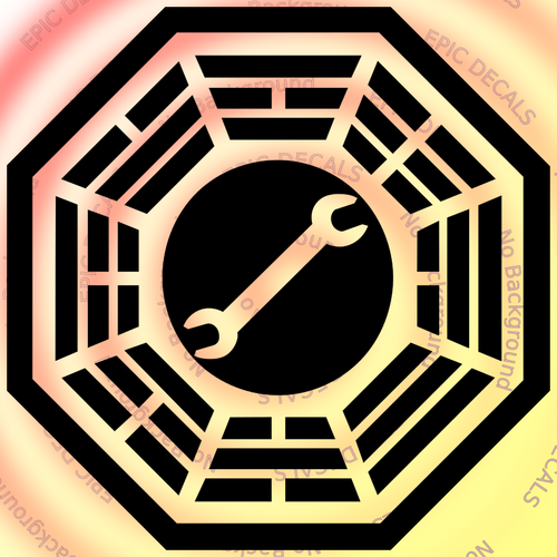 Assorted Lost Dharma Initiative Decal / Sticker Window Car Truck Laptop ...