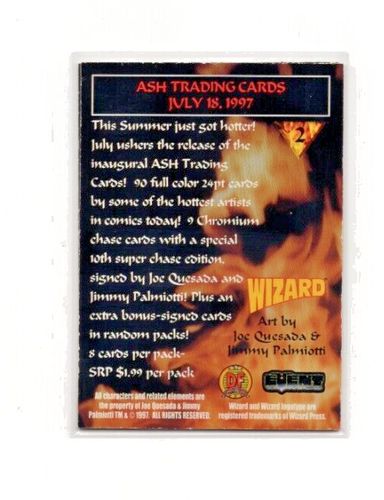 1997 Dynamic Forces Ash Promo #2 - Ash Wizard Magazine 7/18/1997 | eBay