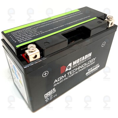AGM BATTERY FOR KAWASAKI 26012-S006 K26012-S006 KLX400R KLX400SR 2003 ...