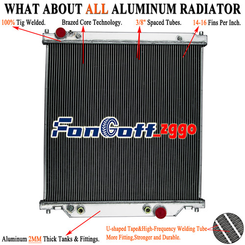 For 2003-2007 Ford F250 F350 F450 F550 Powerstroke 6.0L V8 AT Aluminum ...