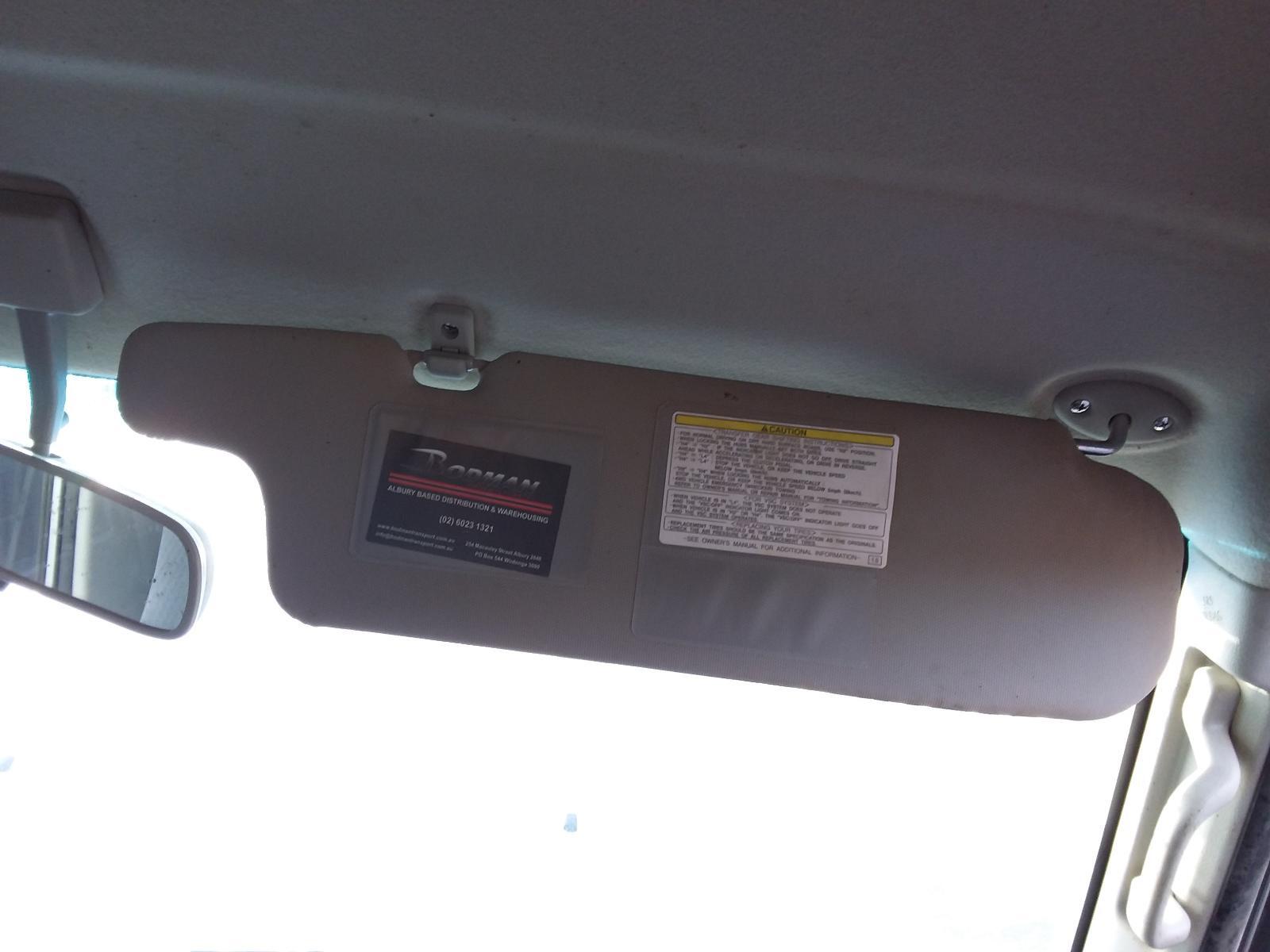 TOYOTA LANDCRUISER SUN VISOR 70 SERIES (MY07 UPDATE), RH SIDE, GREY, 03 ...