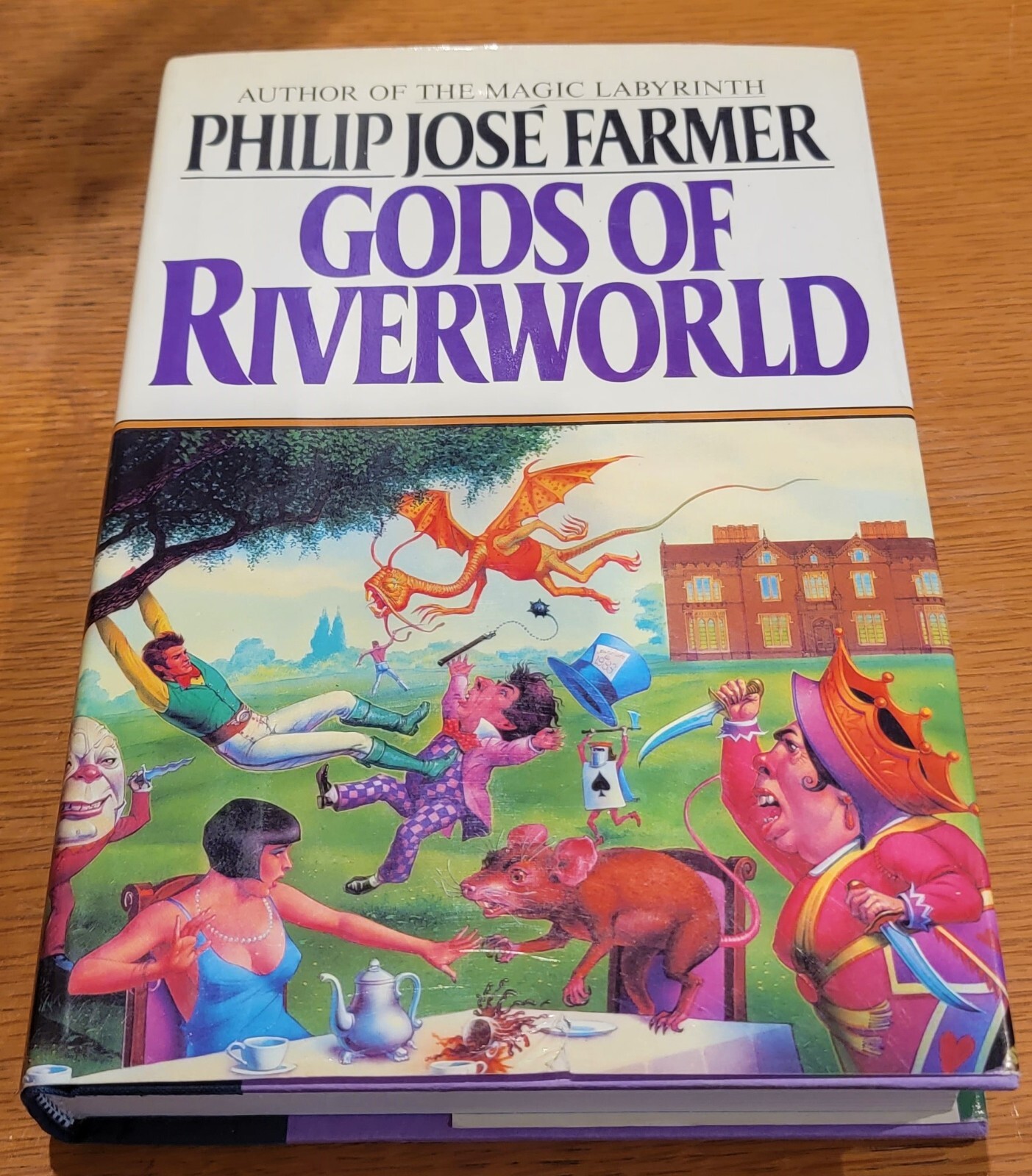Gods of Riverworld by Philip Jose Farmer (First Edition) Fine/Near Fine ...