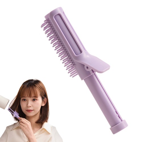 Hair Volume Brush Detangler Professional Women's Retractable with Clip ...