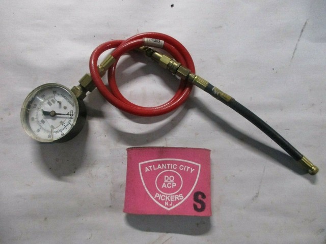 Polaris 518495 Pu-43506-a Fuel Pressure Test Bleed Gauge Fe1195 for ...