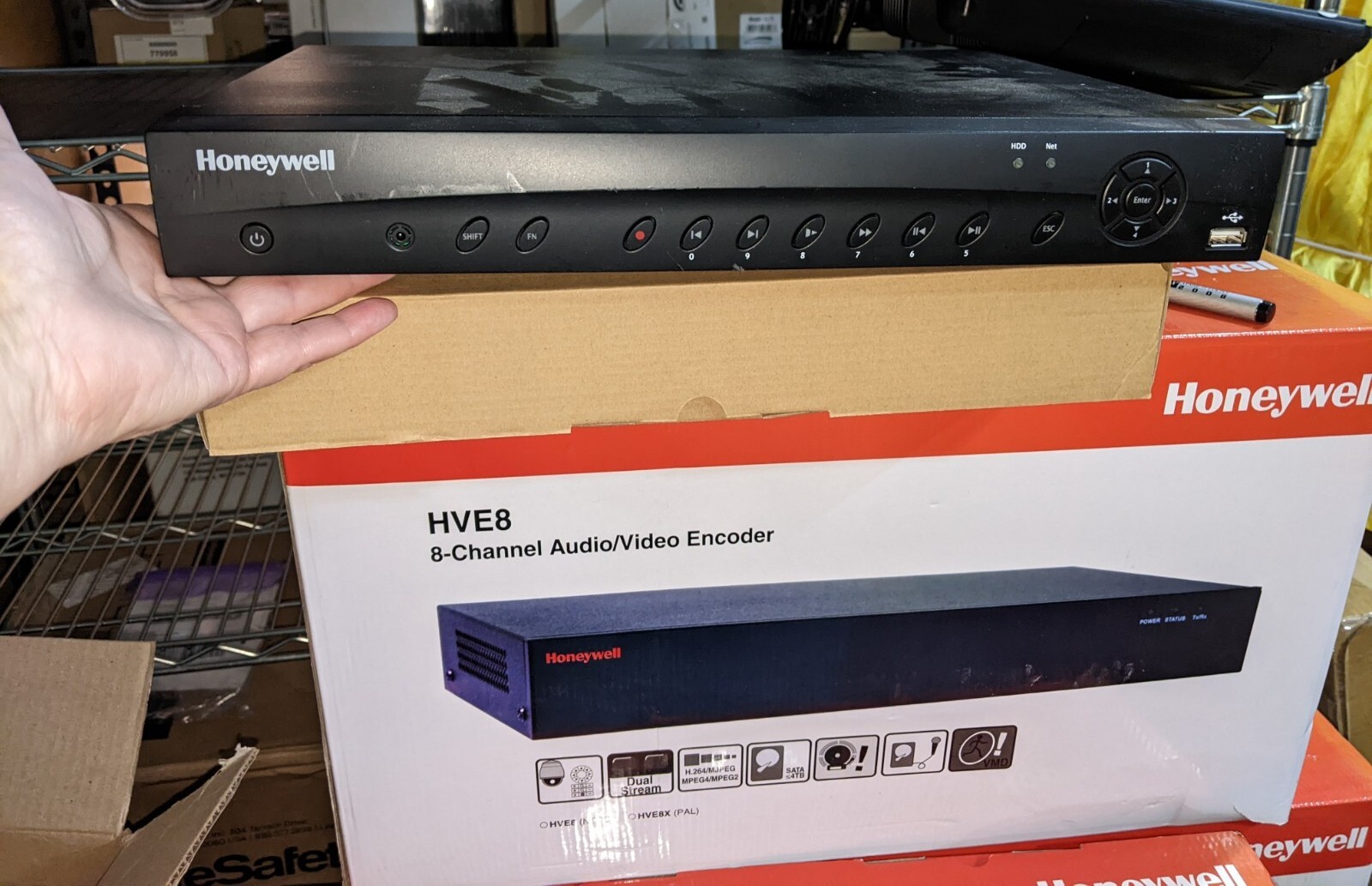 Honeywell HVE 8 - 8 Channel Audio/Video Encoder | eBay
