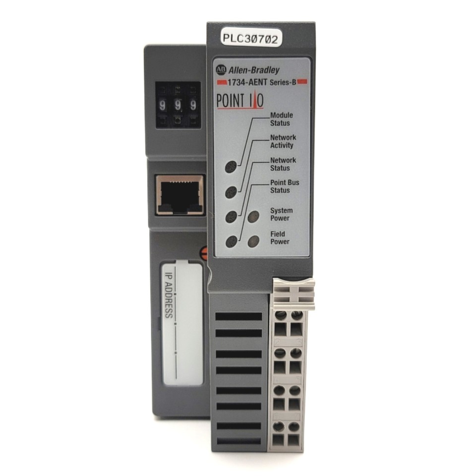 Allen Bradley 1734-AENT 1734 Point I/O EtherNet IP Adapter 24VDC 10 ...