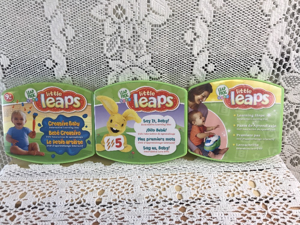Leap Frog Baby Little Leaps: Lot of 3, Say It Baby, Creative Baby ...