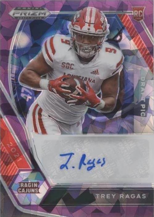 2021 Panini Prizm Draft Picks - Draft Picks Autographs Trey Ragas #DPA ...