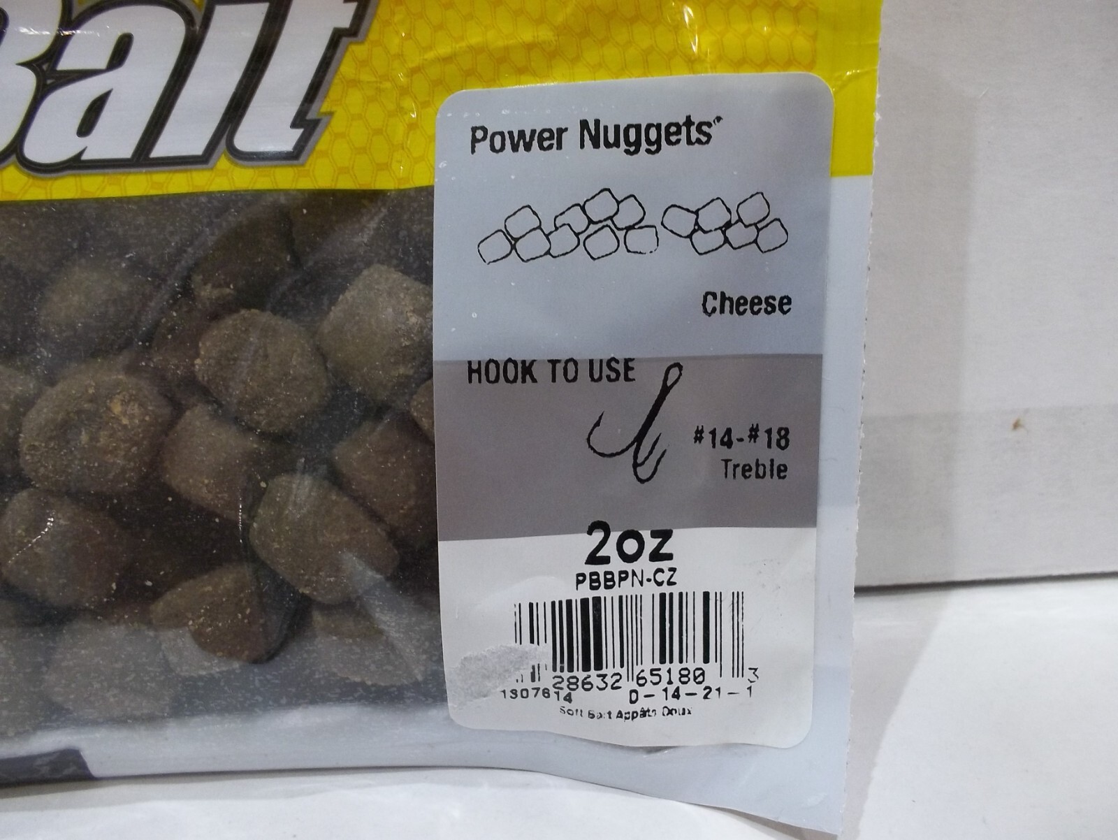 Berkley PowerBait Nuggets Fishing Bait Trout Hatchery Formula 2 Oz Pkg ...