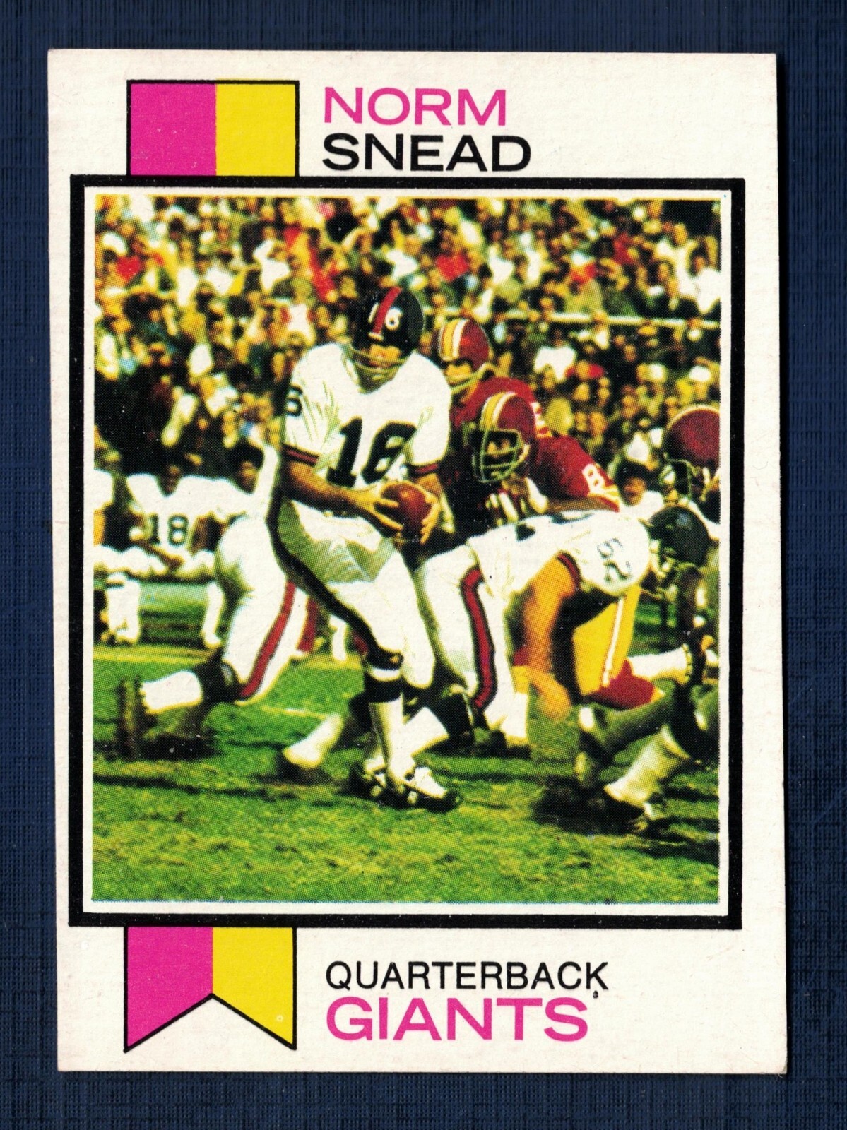 1973 Topps Norm Snead #515 New York Giants NM | eBay