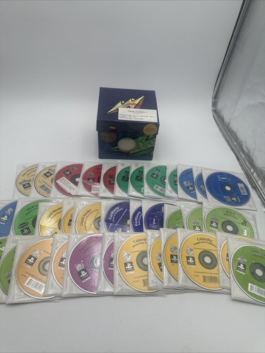 Lightspan Adventures Sony PlayStation 1 PS1 Educational Game Lot of 35 ...