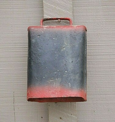 Primitive Rustic Cow Bell Clapper Country Farmhouse Farm Fresh Old ...
