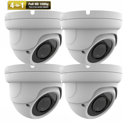 5MP 4K WDR 3DNR 4-in-1 Smart-IR AHD/TVI Security Camera 2.8~12mm Zoom ...