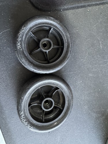 Traxxas 6975 Front Tires & 5-Spoke Chrome Wheels (2): 1/8 NHRA Funny ...