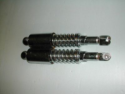 1973 72-73 HONDA CB 350 CB350G GOOD USED REAR SHOCKS W/ LOWER MOUNTING ...
