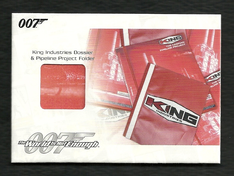 James Bond Heroes and Villains JBR2 King Industries Dossier Pipeline ...