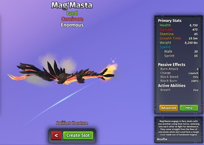 Mag'Masta Species | Creatures of Sonaria | Roblox | eBay