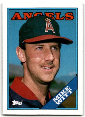 1988 Topps Baseball Card Mike Witt California Angels #270 | eBay
