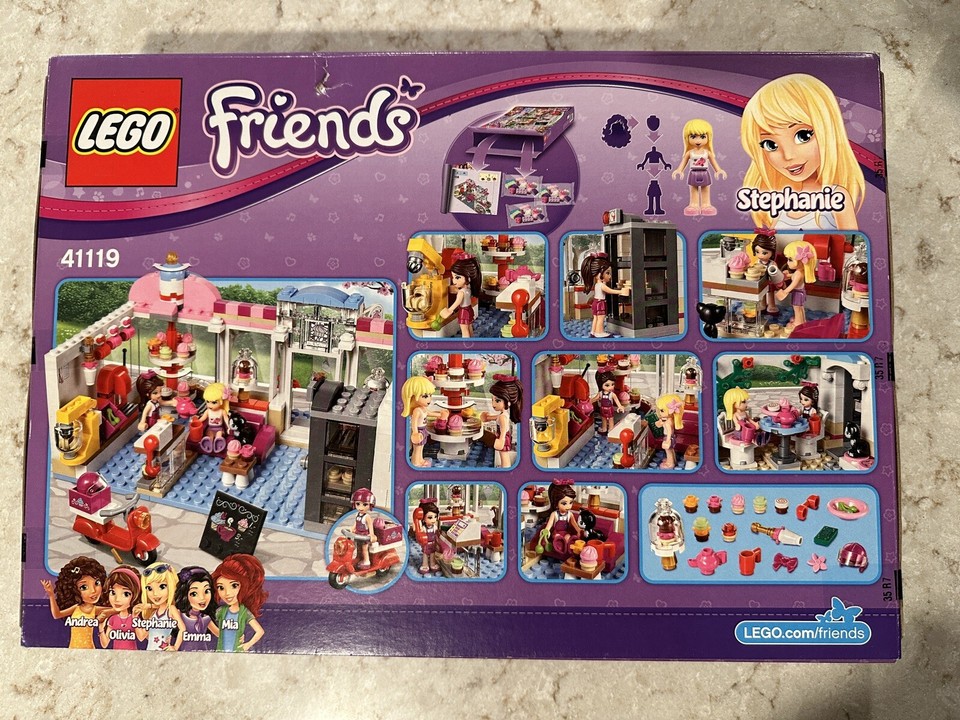 LEGO FRIENDS 41119 Heartlake Cupcake Cafe Brand New Sealed 673419247955 ...