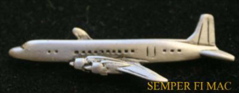 R6D LIFTMASTER HAT LAPEL PIN UP MADE IN US MARINES NAVY DOUGLAS PILOT ...