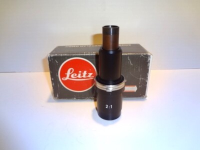 LEITZ UWM TOOLMAKERS MICROSCOPE 2:1 OBJECTIVE LENS 810548 *NEW OLD ...
