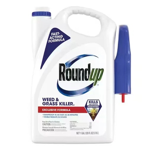 Roundup Weed and Grass Killer with Trigger Sprayer, Exclusive Formula ...