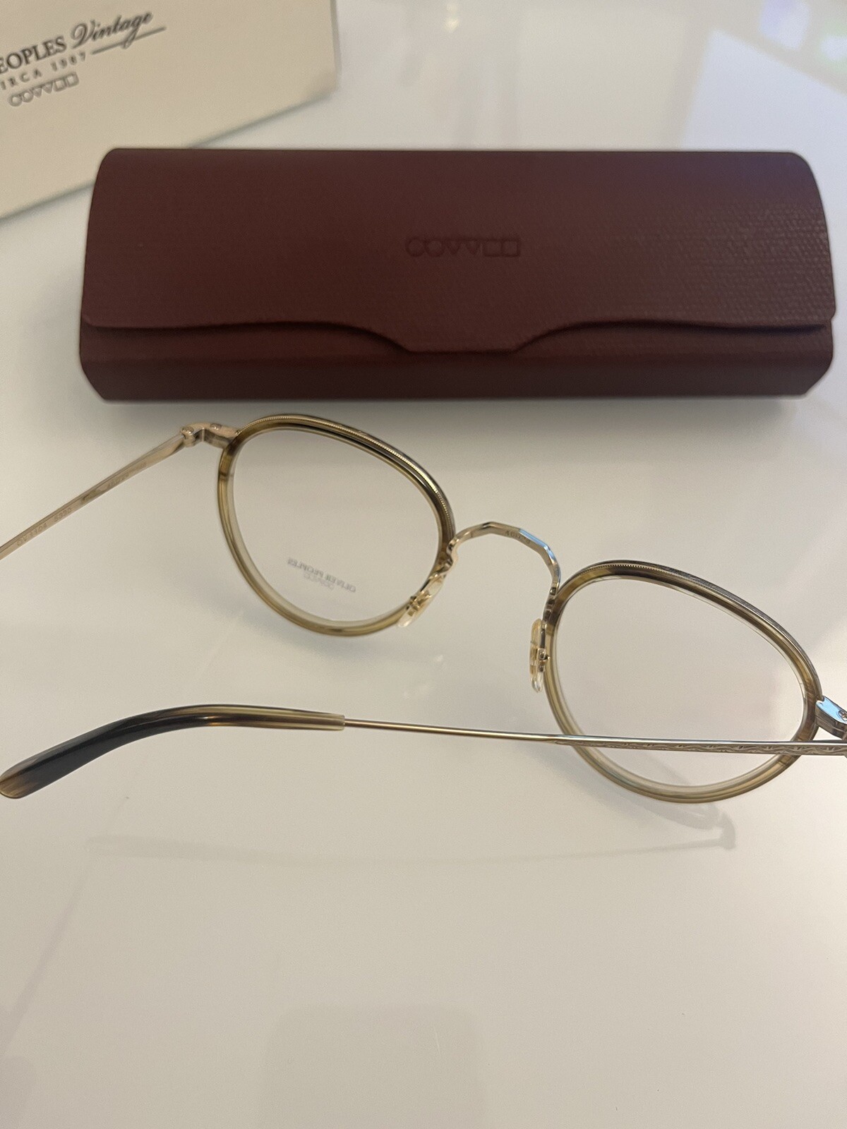 OLIVER PEOPLES MP-2 OPTICAL 46mm in Canarywood Grad MSRP$495 Spader’s ...