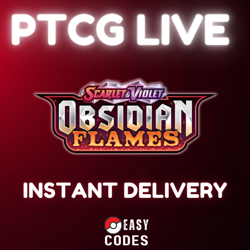 Obsidian Flames Codes Booster Pokemon TCG Live Pack Instant delivery | eBay