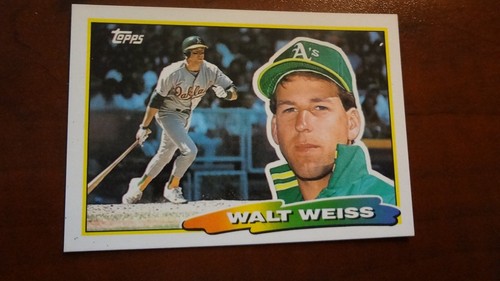 1988 TOPPS BIG BASEBALL CARD # 263 WALT WEISS | eBay