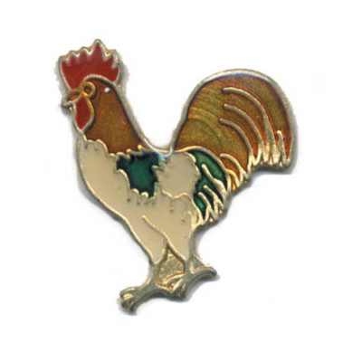 Wholesale Lot of 12 Rooster Lapel Hat Pins Tie Tac Farm Animal FAST ...
