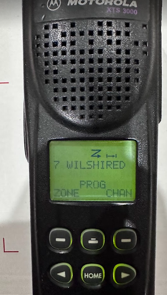 MOTOROLA XTS3000. From The LAPD Rookie Movie, New LA CoFire P25 Radio ...