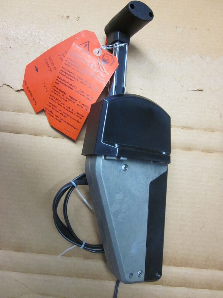 Johnson Evinrude Single Lever Binnacle Mount Remote Control Box With ...