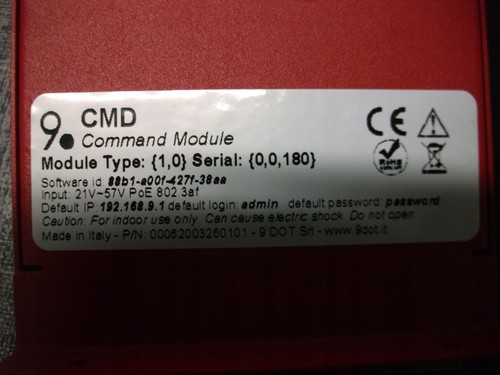9 DOT CMD Command Module Control Module | eBay