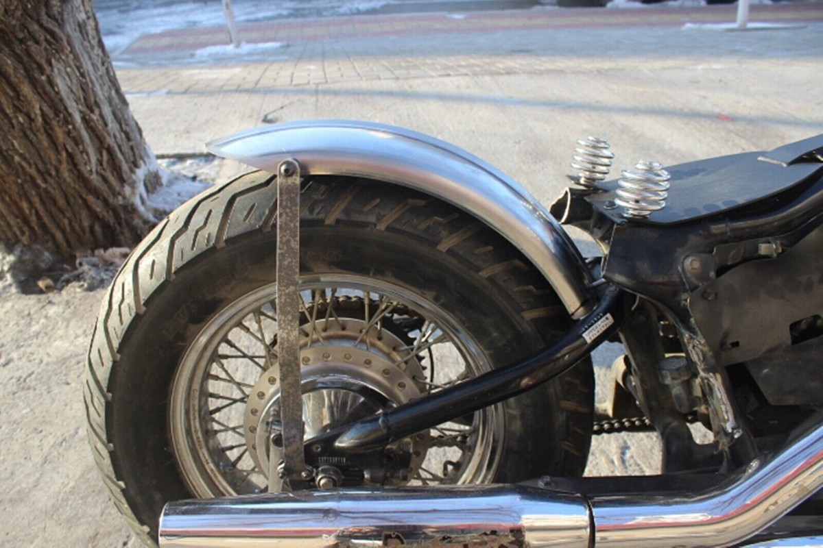 2007 Honda Shadow Rear Fenders Black Steed: A Delightful Honda Shadow