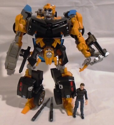 TRANSFORMERS DOTM HUMAN ALLIANCE STEALTH BUMBLEBEE SAM WITWICKY 100% ...