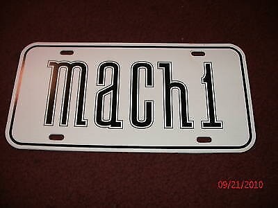 1971 1972 1973 1974 FORD MUSTANG MACH 1 LICENSE PLATE | eBay