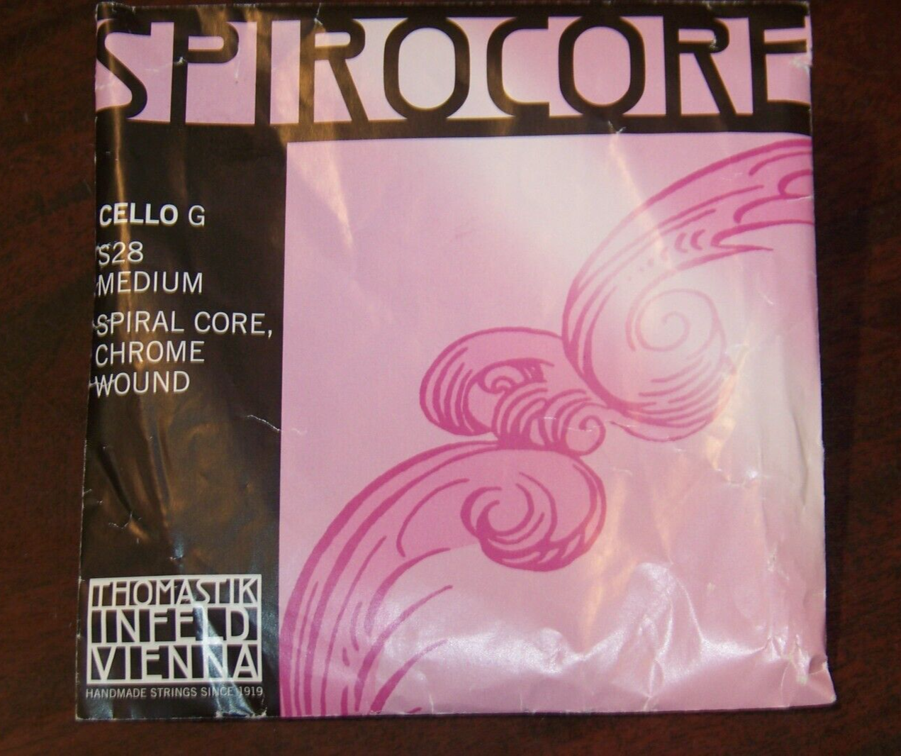 Spirocore Cello G String, S28 4/4 Medium | eBay