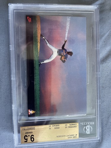 1985 NIKE PROMO DWIGHT DOC GOODEN RC - BGS 9.5 With 10 = Very Rare ...