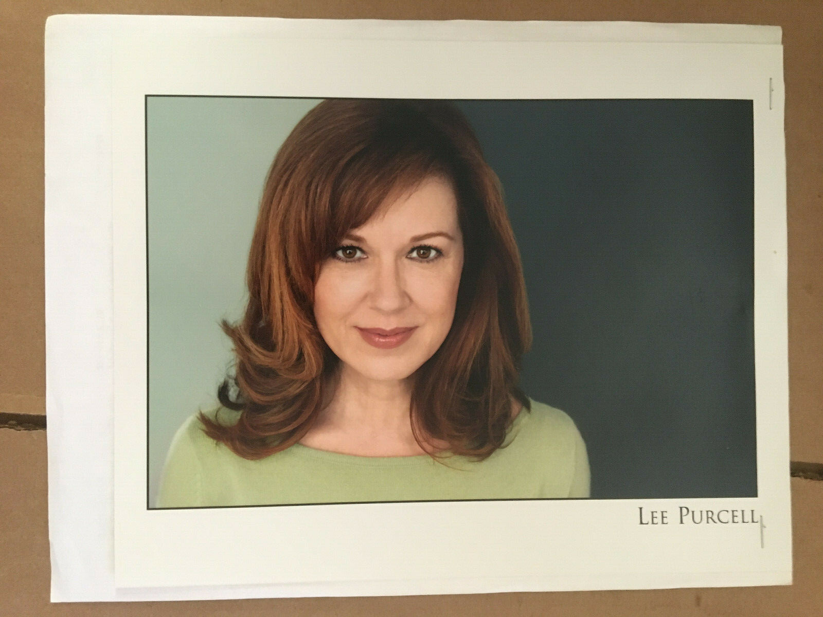 Lee Purcell #2 , original vintage talent agency headshot photo with ...