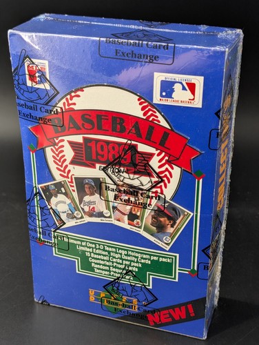 1989 Upper Deck Baseball Unopened Low Series Box BBCE Sealed Griffey ...