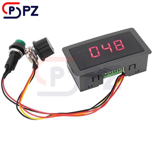 DC 6V 12V 24V 5A Adjustable PWM Motor Stepless Speed Controller ...